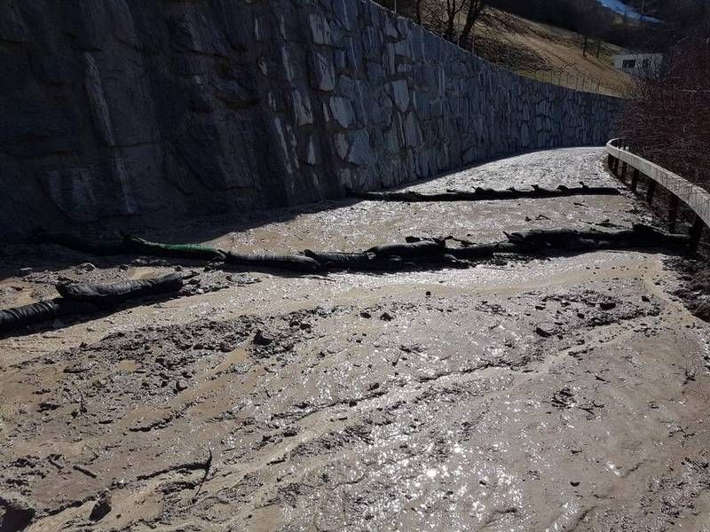 Murenabgang in Faggen - update